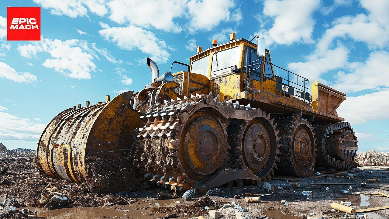 TRASH Compactors to Pipelayers ODDLY Cool Machines - YouTube