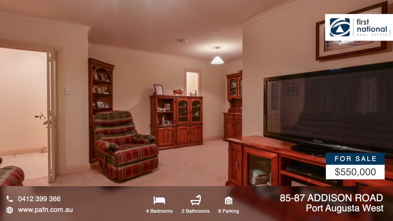 85-87 Addison Road, Port Augusta West SA 5700 - YouTube