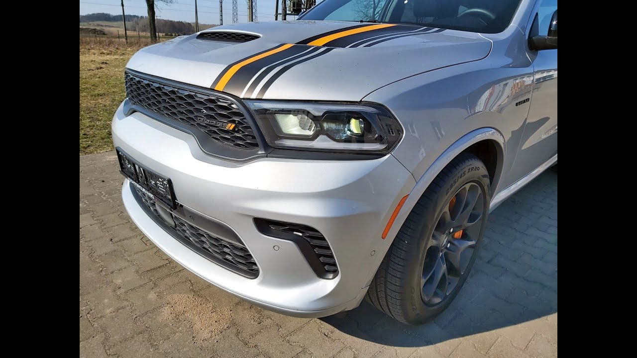 Dodge Durango R/T ORANGE 2023 - Lakier Triple Nickiel - YouTube