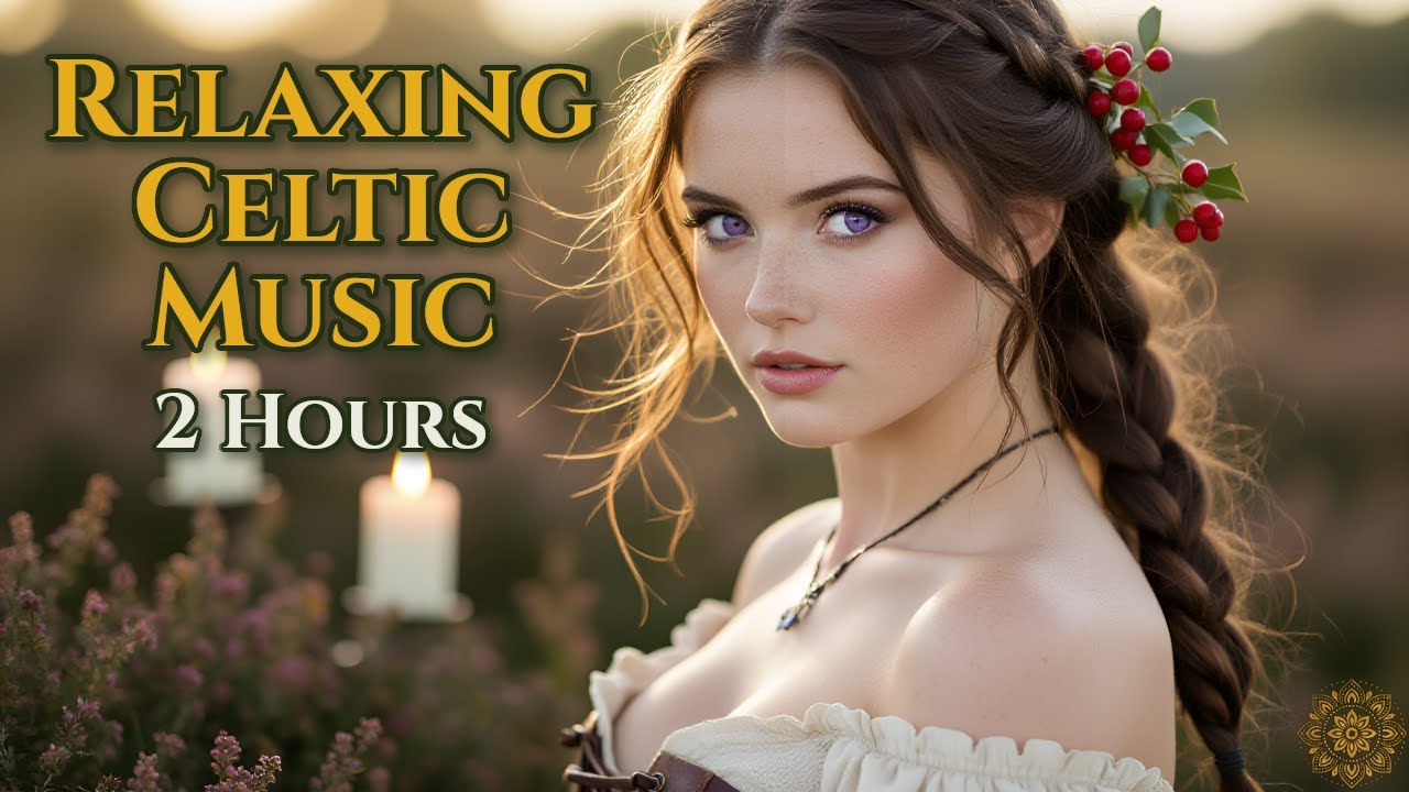 Relaxing Celtic Music 🪨 Bodhrán Drums & Deep Meditation | 2 Hours ...