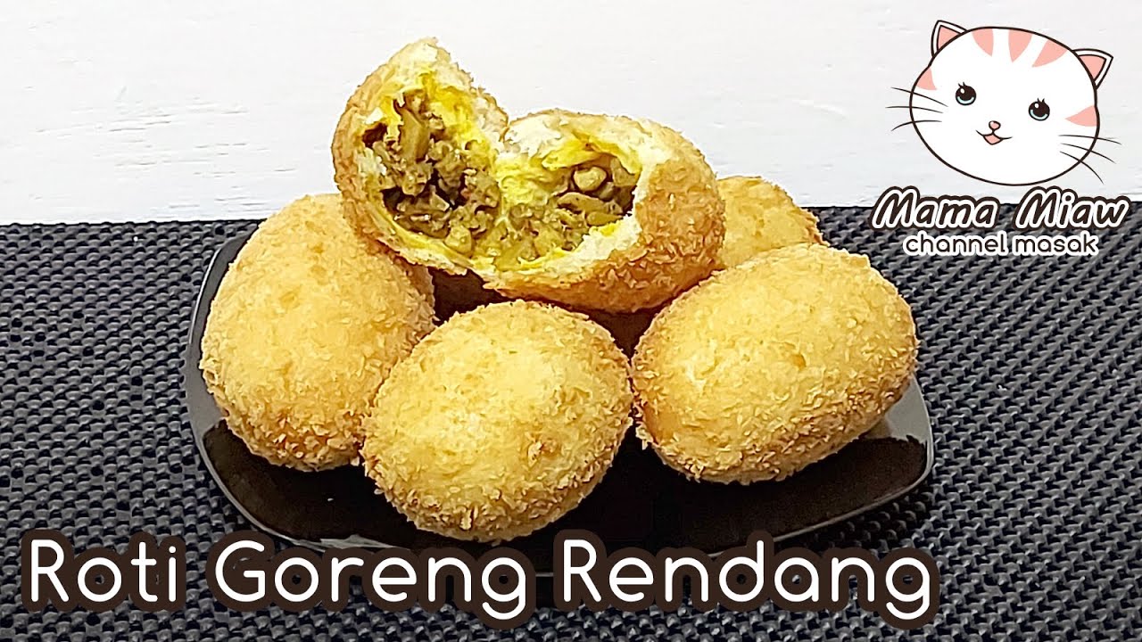 Roti Goreng Rendang 煎面包 Rendang - YouTube