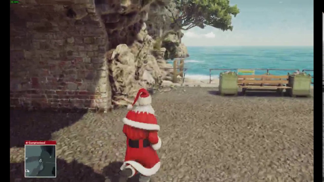 Hitman - Santa 47 in Sapienza - YouTube