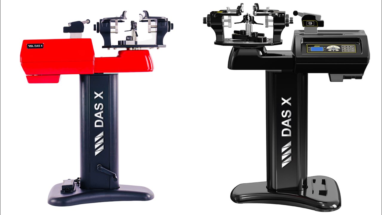 Máy đan vợt điện tử DAS X ST-X8 - YouTube