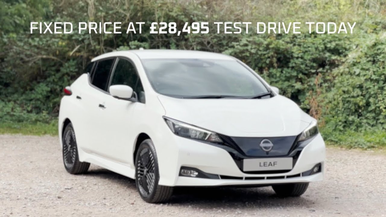 THE ALL NEW NISSAN LEAF SHIRO EDITION!! TEST DRIVE TODAY!! - YouTube