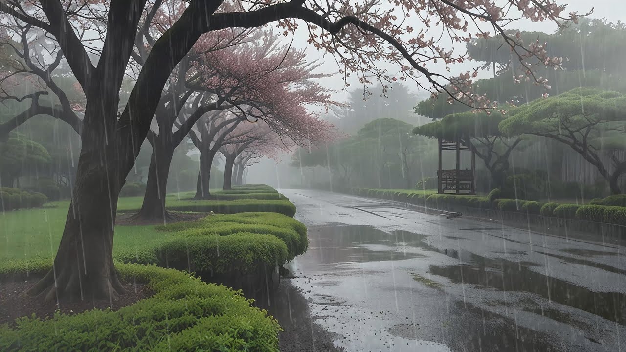 Peaceful Rain Sounds for Relaxation & Sleep | Gentle White Noise to ...