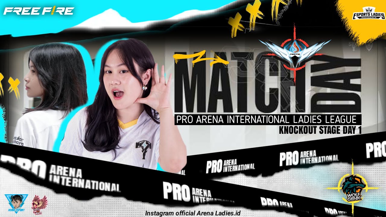 DAY 1 KNOCK OUT STAGE PRO ARENA LADIES INTER - YouTube