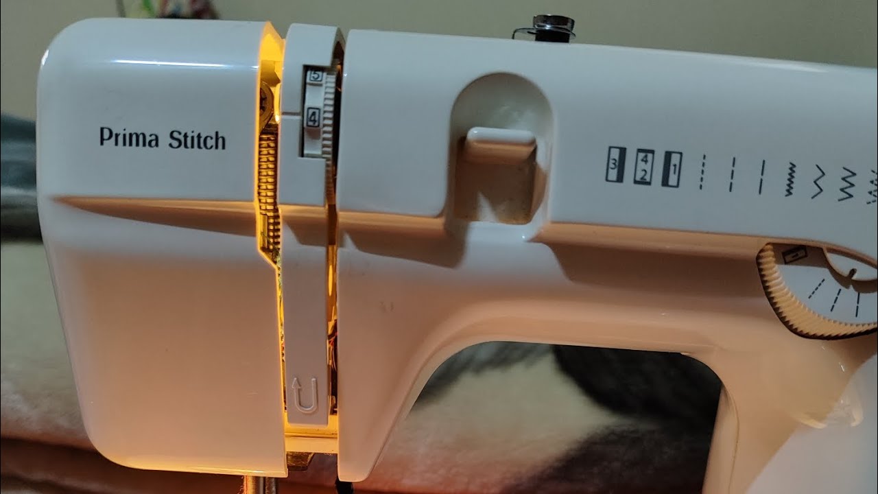 Electric silayi machine ki NEEDLE kaise bdle? #Usha Janome Prima Stitch ...