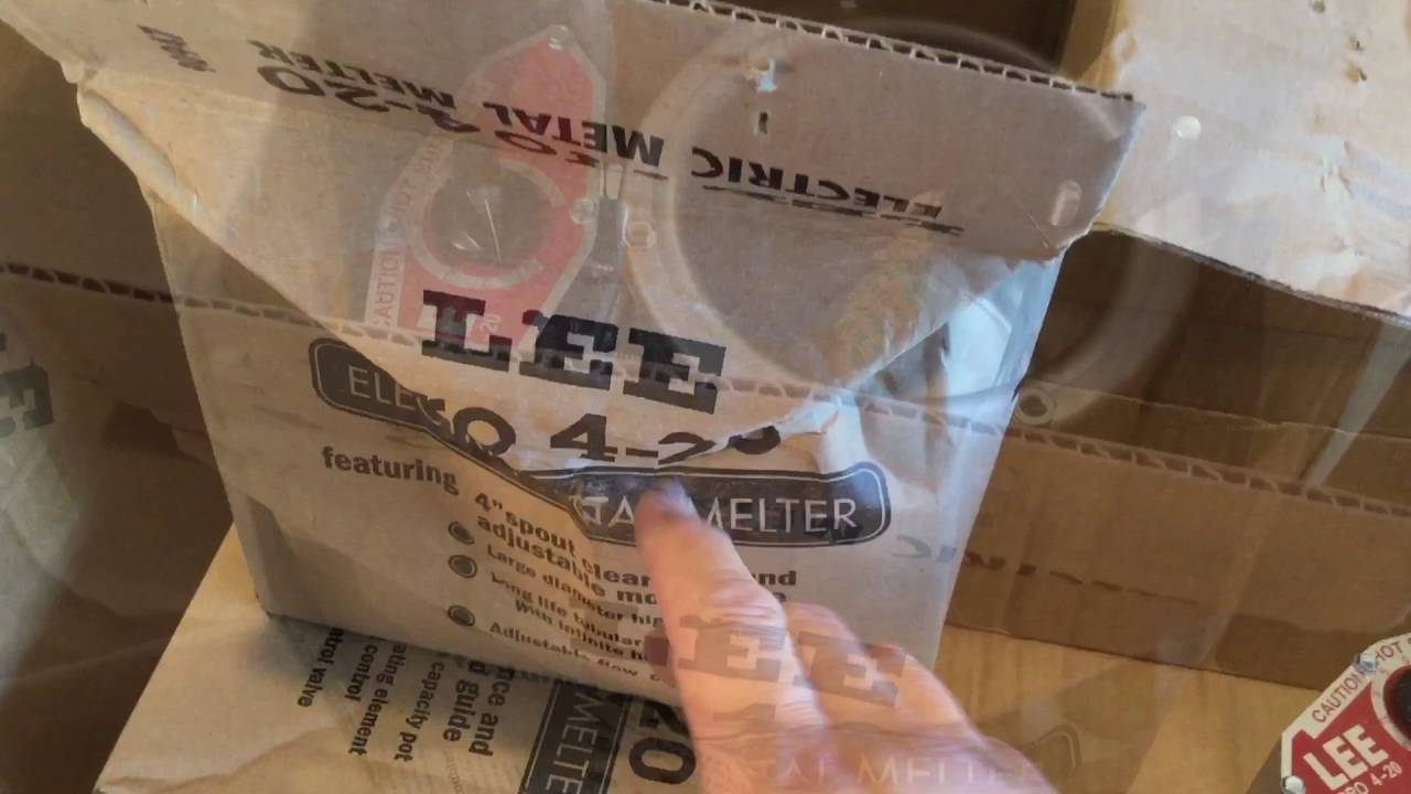 Lee 4 - 20 Bullet Casting Pots - Good Things Come In Pairs - YouTube