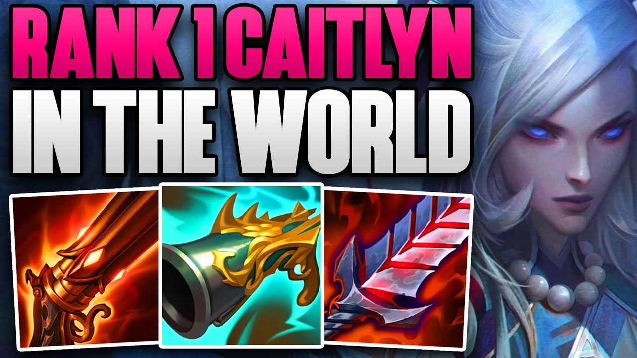 BEST CAITLYN IN THE WORLD AMAZING ADC GAMEPLAY! | CHALLENGER CAITLYN ...