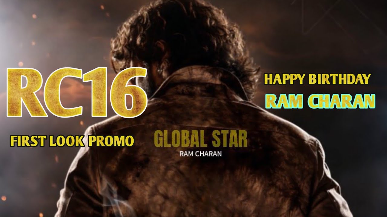 RC16 First look Promo 🔥💥| RC 16 title Beddi | RC 16 Teaser | RC 16 ...