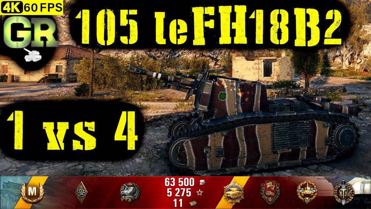 World of Tanks 105 leFH18B2 Replay - 12 Kills 2.9K DMG(Patch 1.4.0 ...