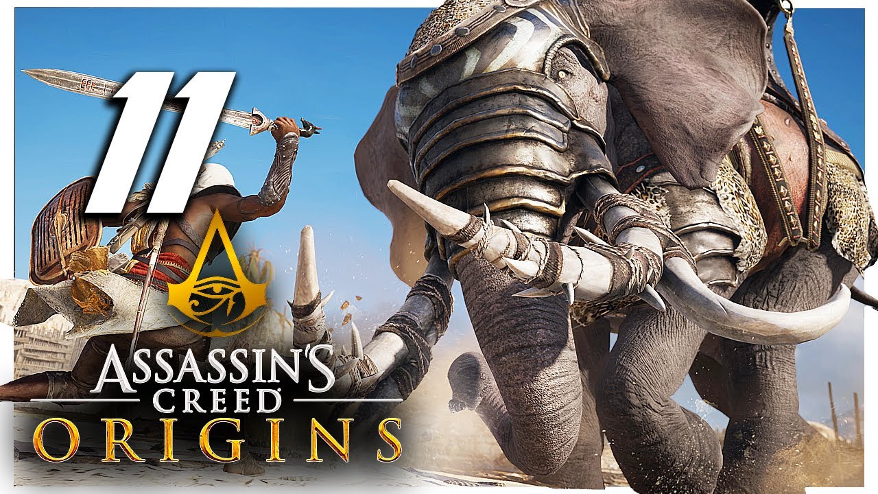 ASSASSINS CREED ORIGINS - PART 11 ELEPHANT BOSS FIGHT - MALAYALAM ...
