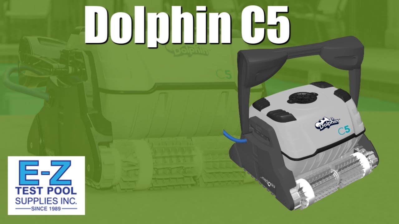 Dolphin C5 Commercial Pool Cleaner - YouTube