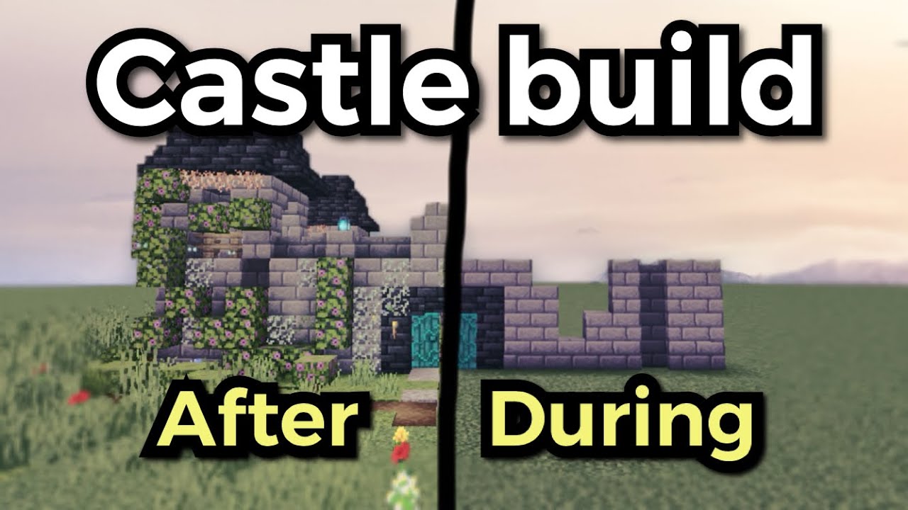 Abandoned FORTIFIED CASTLE Build -Minecraft Fortress Tour. - YouTube