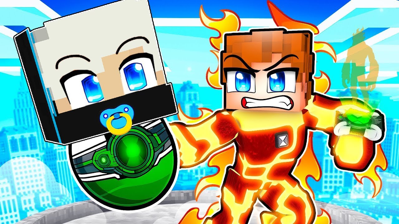 Having a Ben 10 Family in Minecraft! - YouTube