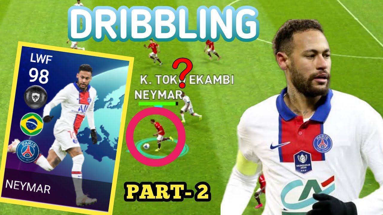 PES21- DRIBBLING CHALLENGE PART 2 | SKILLS & GAMEPLAY | PES21 MOBILE - YouTube