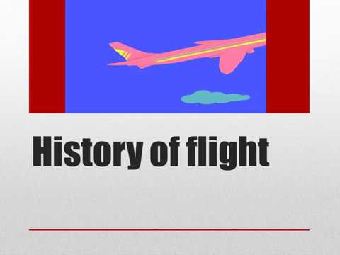 History of Flight (Student PowerPoint) - YouTube