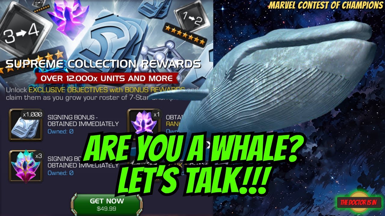 MCOC Supreme Collection Rewards Offer Are You An MCOC Whale Marvel ...