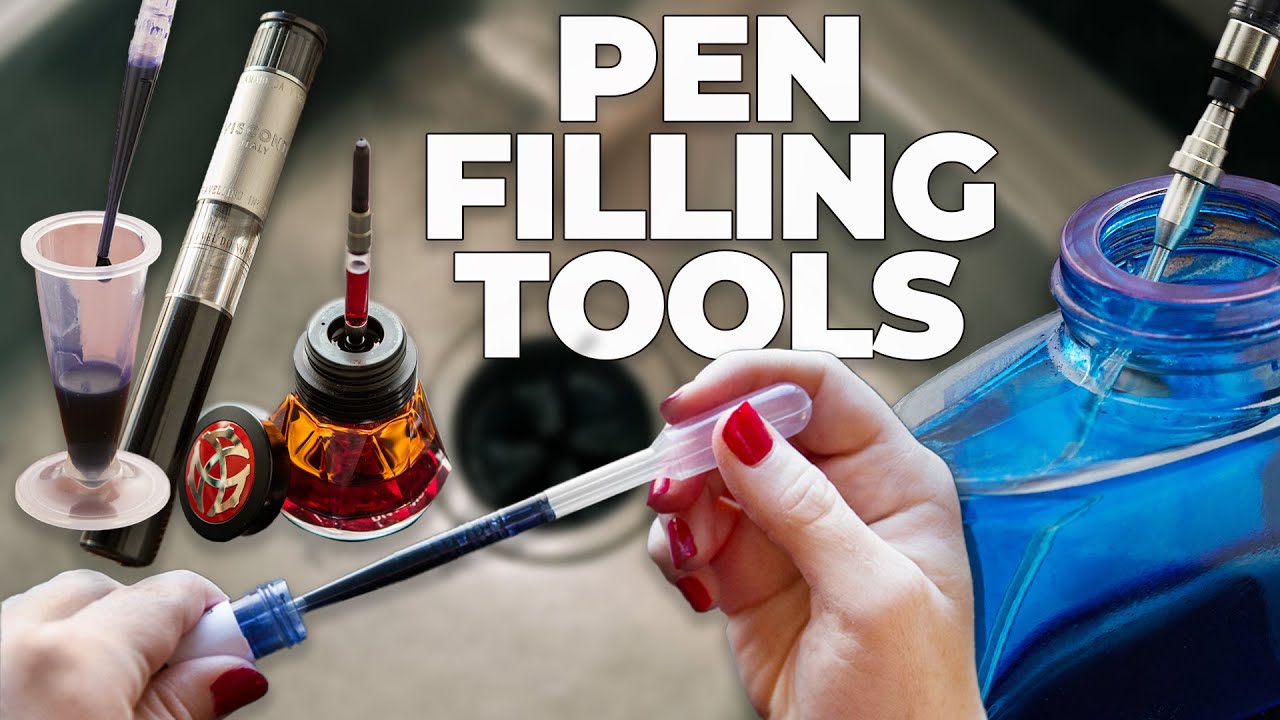 Tools For Easily Filling Your Fountain Pen - YouTube