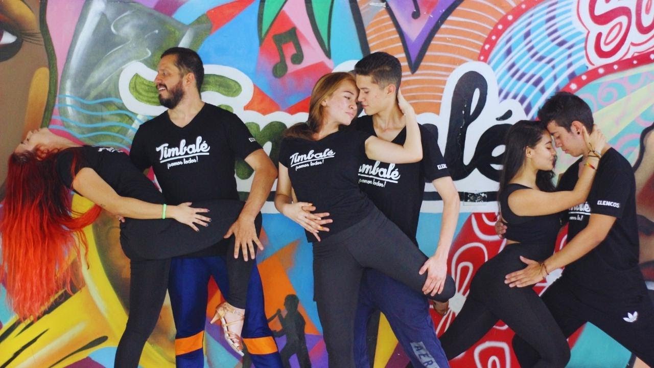 Bachata en la comuna 13 Elenco Bachata Timbalé 2 - YouTube