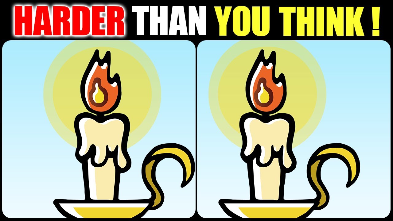 Spot The Difference ： Hey Genius, Harder Than You Think! 【 Find The ...