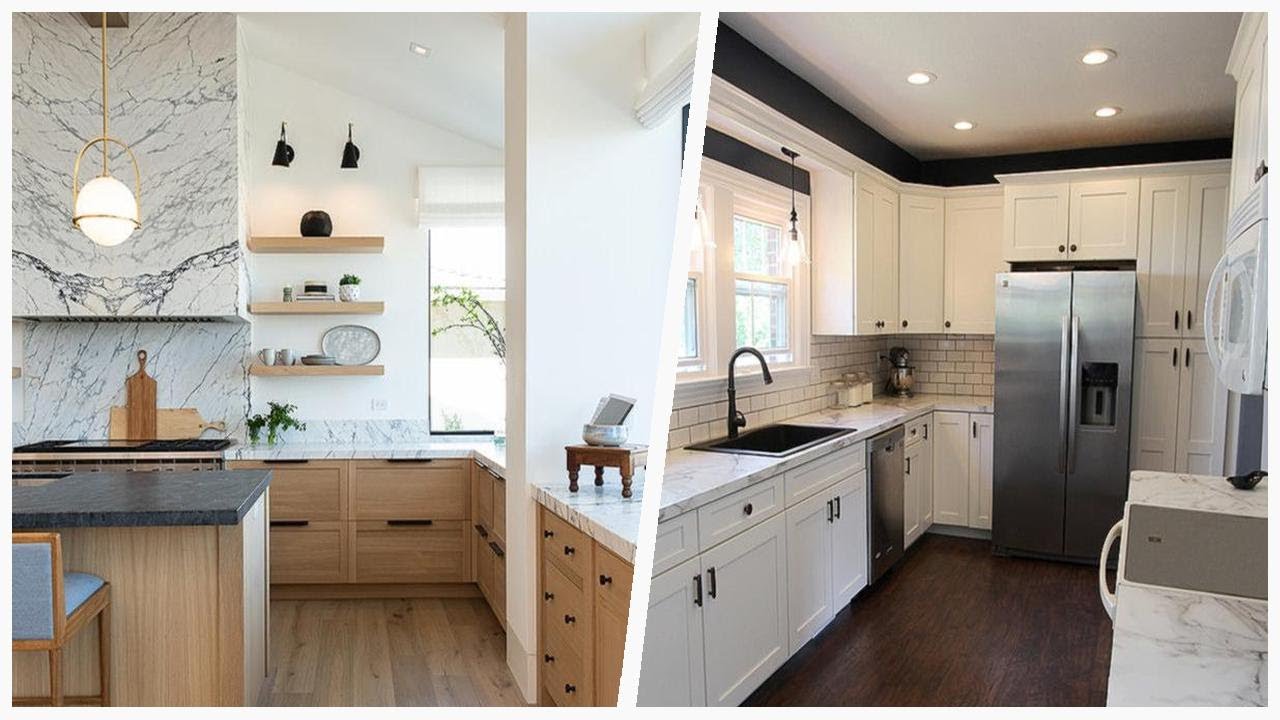 75 Mid-sized Transitional Kitchen Design Ideas You'll Love - YouTube