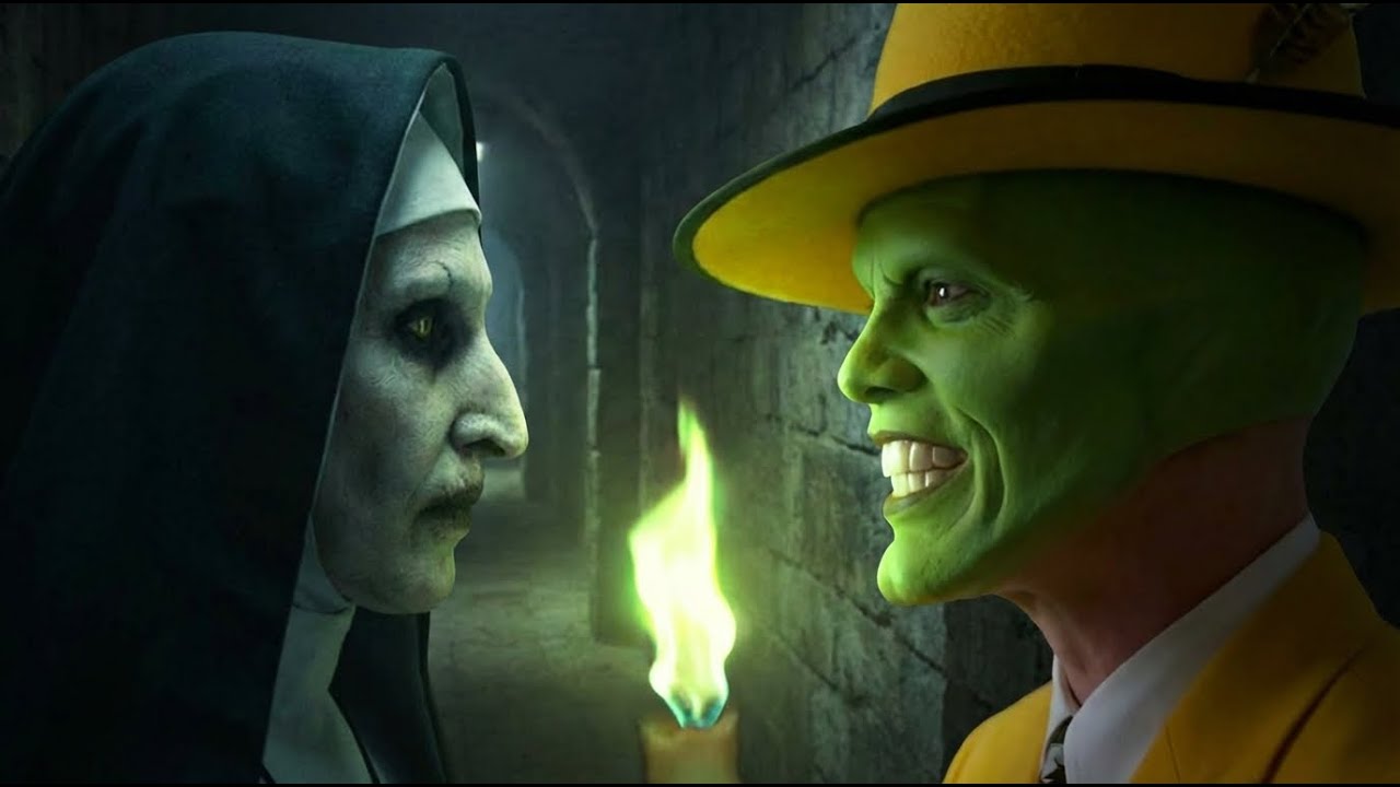 Valak VS The Mask - WHO WOULD WIN | LEGENDARY FIGHTS - YouTube
