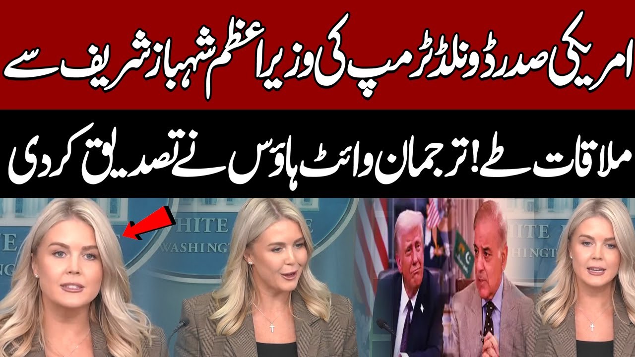 President Of Us Donald Trump Meeting Schedule With PM Shehbaz Sharif At ...