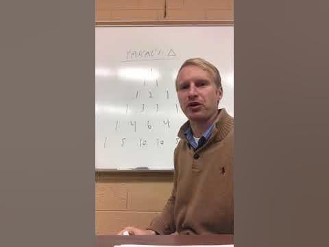 Pascal’s Triangle and Fibonacci Sequence. - YouTube