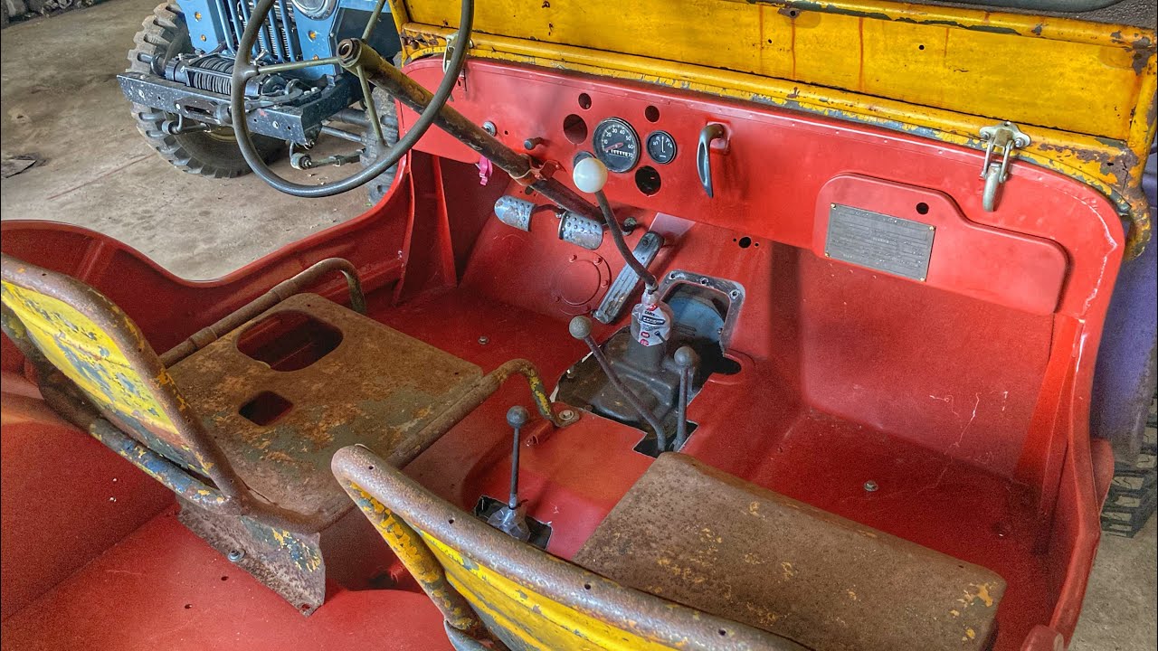 Willys Cj3a/gpw Navy jeep update. - YouTube
