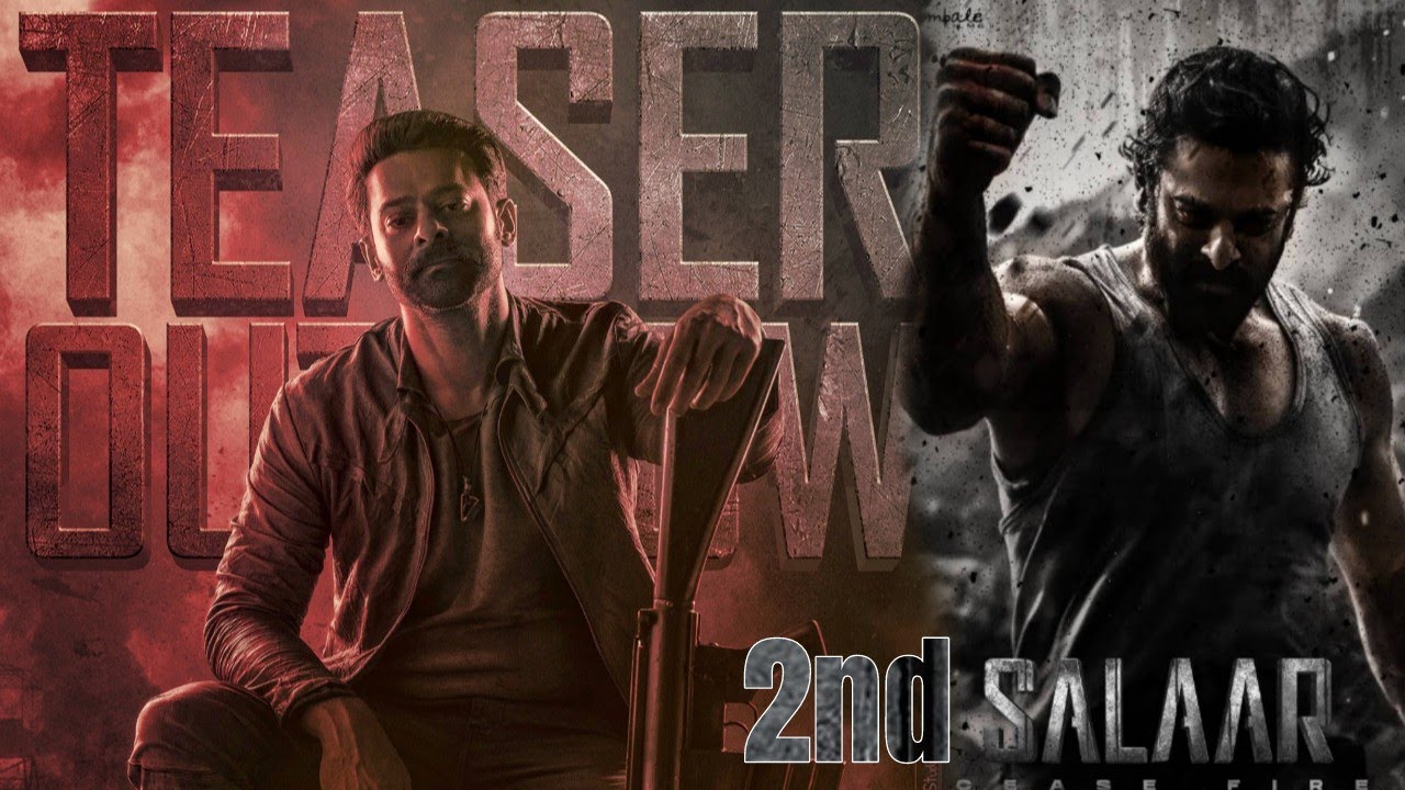 Salaar 2nd teaser| Prabhas| Face reveal Salaar teaser| Prashanth neel ...