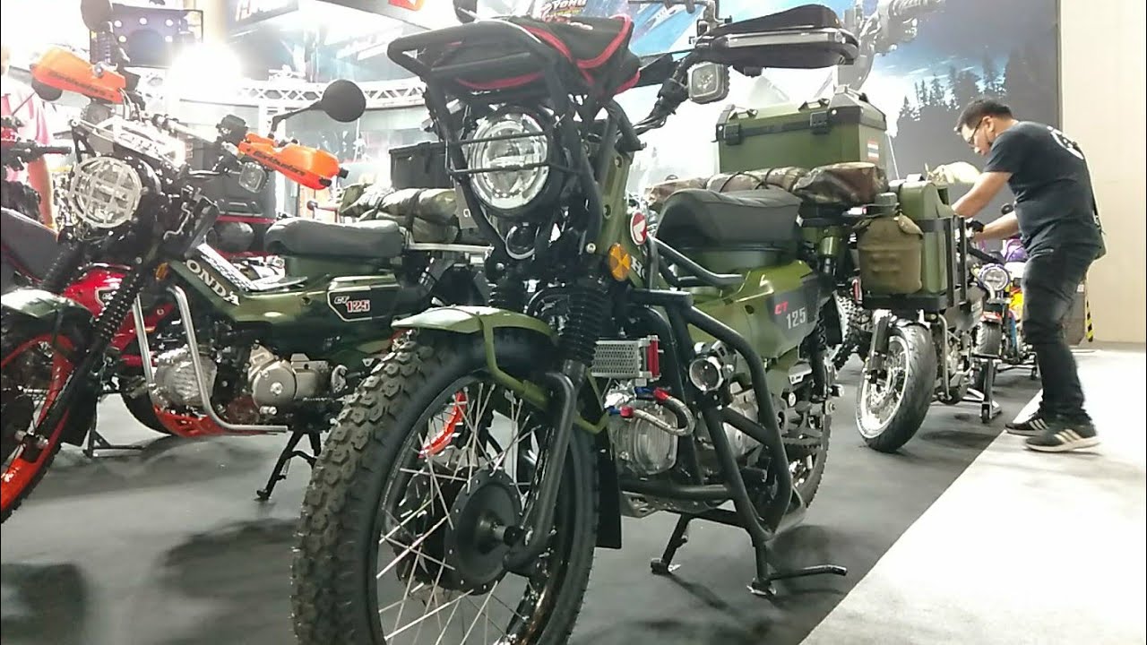 HONDA CT125 แต่ง Motor Expo2020 By Yong Motorzone - YouTube