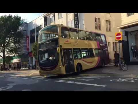 Brighton and Hove Bus Route 29X Arriving Into Churchill square - YouTube