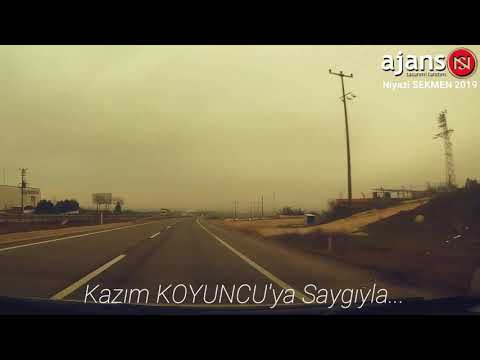 KAZIM KOYUNCU'YA SAYGIYLA YOL HAVASI