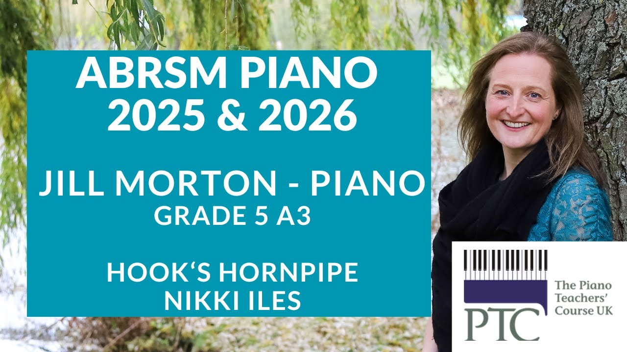 Hook's Hornpipe - Nikki Iles, ABRSM Grade 5 2025 & 2026 A3 - YouTube