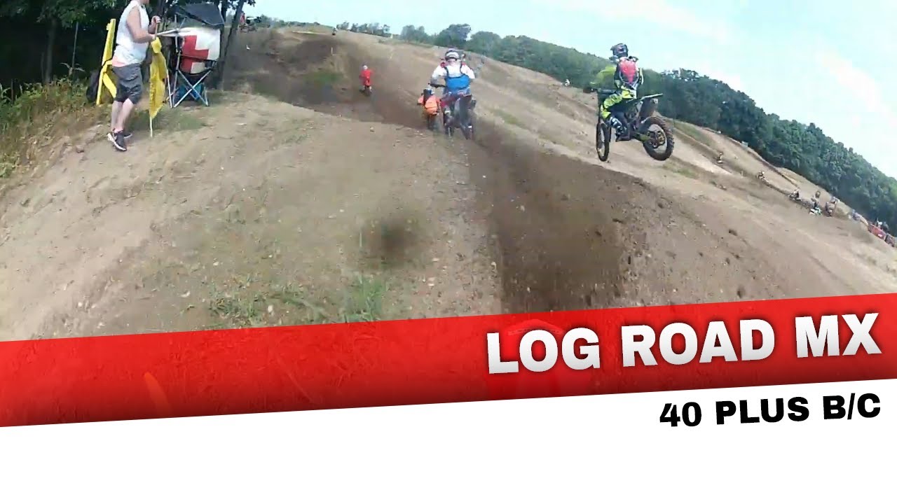 Racing @ Log Road MX 2019 - 40 B/C - Moto 1 - YouTube