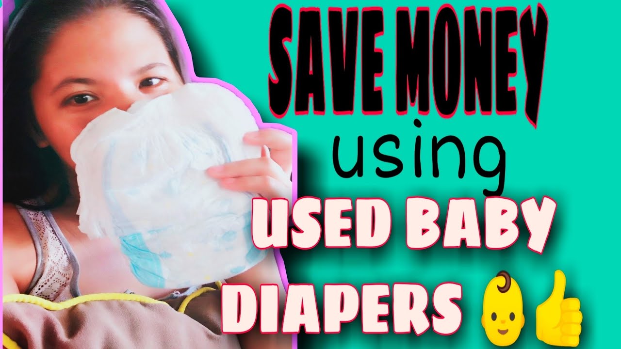 SAVE MONEY USING USED BABY DIAPER - YouTube