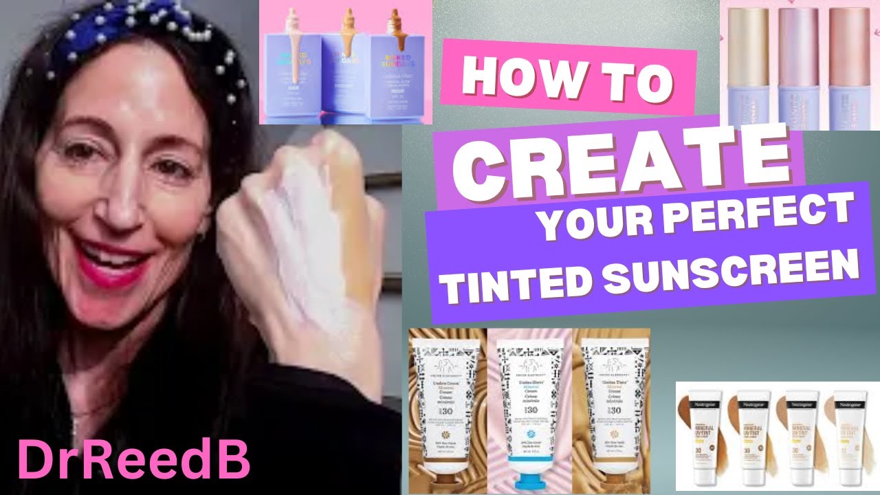 Creating the perfect tinted sunscreen for pale skin. How to mix & layer ...