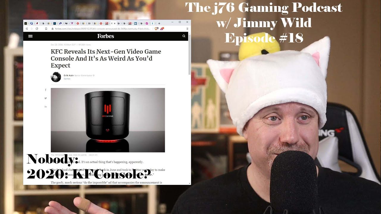 The j76 Gaming Podcast w/ Jimmy Wild - Episode 18 - Cyberpunk 2077, PS5, Xbox, KFConsole - YouTube