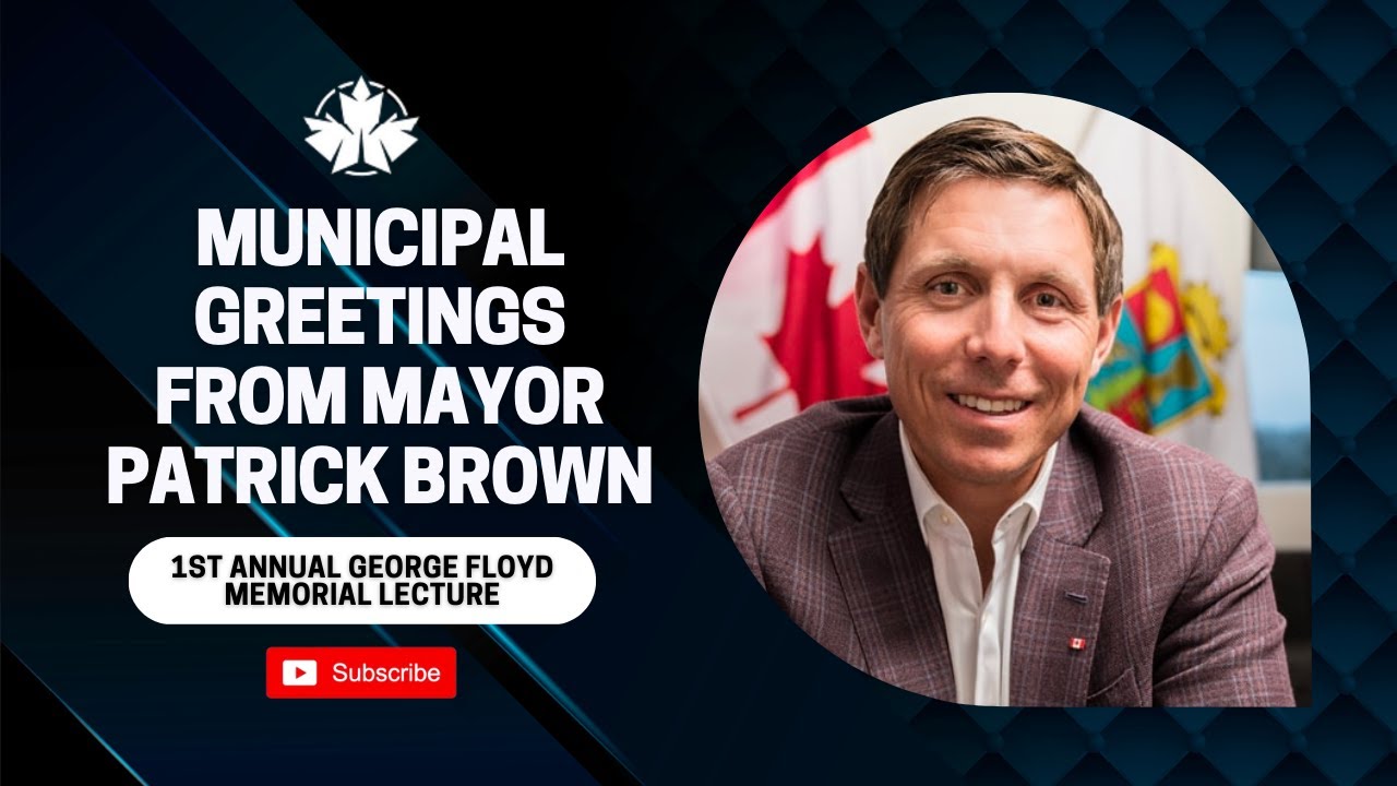 Municipal Greetings from Mayor Patrick Brown - YouTube