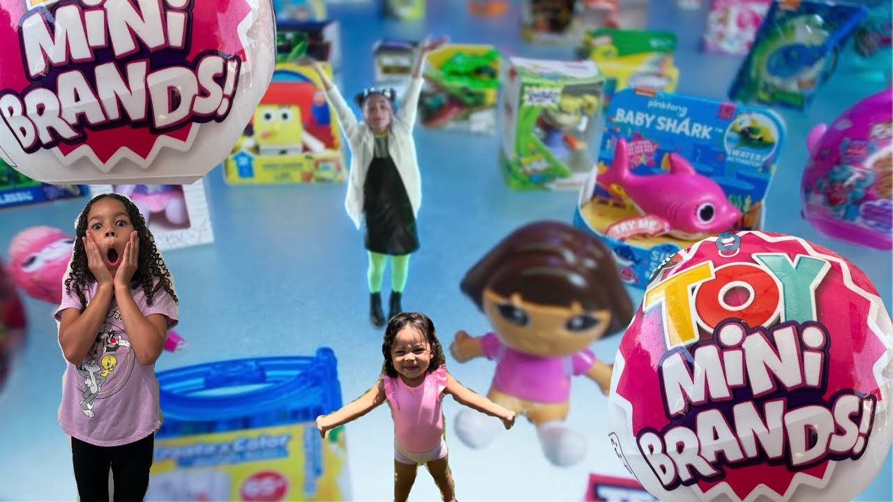 5 Surprise Mini Brands! Series 2 Toy mini Brand Toy unboxing! Kindness ...