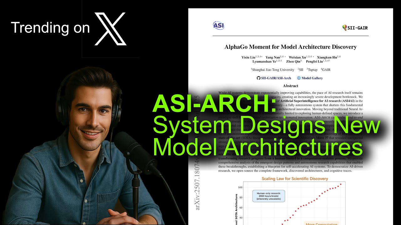 ASI-ARCH: System Designs New Model Architectures - YouTube