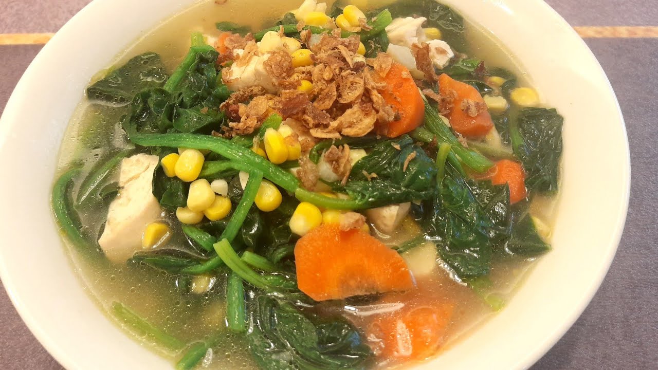 MENU SEHAT SAYUR BENING SAT SET MUDAH PRAKTIS ENAK DAN SEGER - YouTube