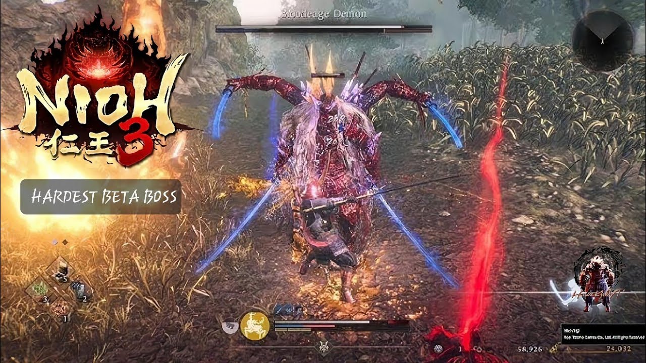 [Nioh 3] Bloodedge Demon Was Hard!! - YouTube