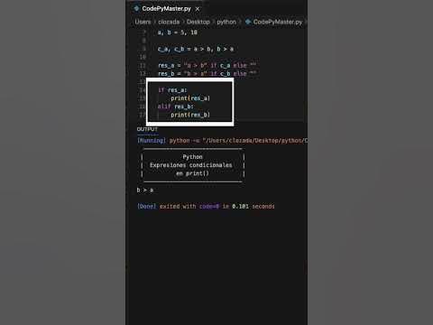 Gestión Eficiente de Expresiones Condicionales en #python #pythontutorial #pythoncoding #python3 ...