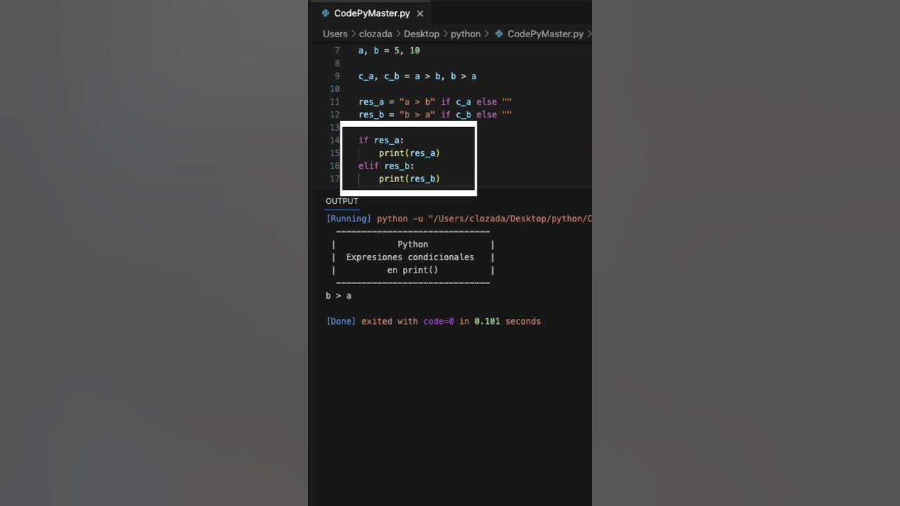 Gestión Eficiente de Expresiones Condicionales en #python #pythontutorial #pythoncoding #python3 ...