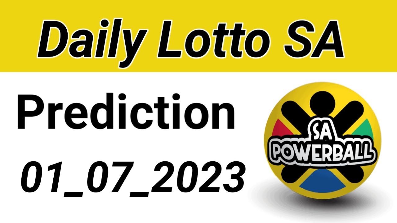 Daily lotto sa Prediction for today 01-07-2023, - YouTube