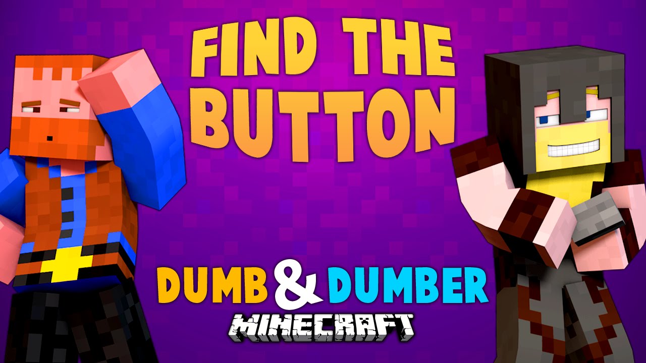 Minecraft: Dumb & Dumber ★ Find the Button (Part 2) - YouTube