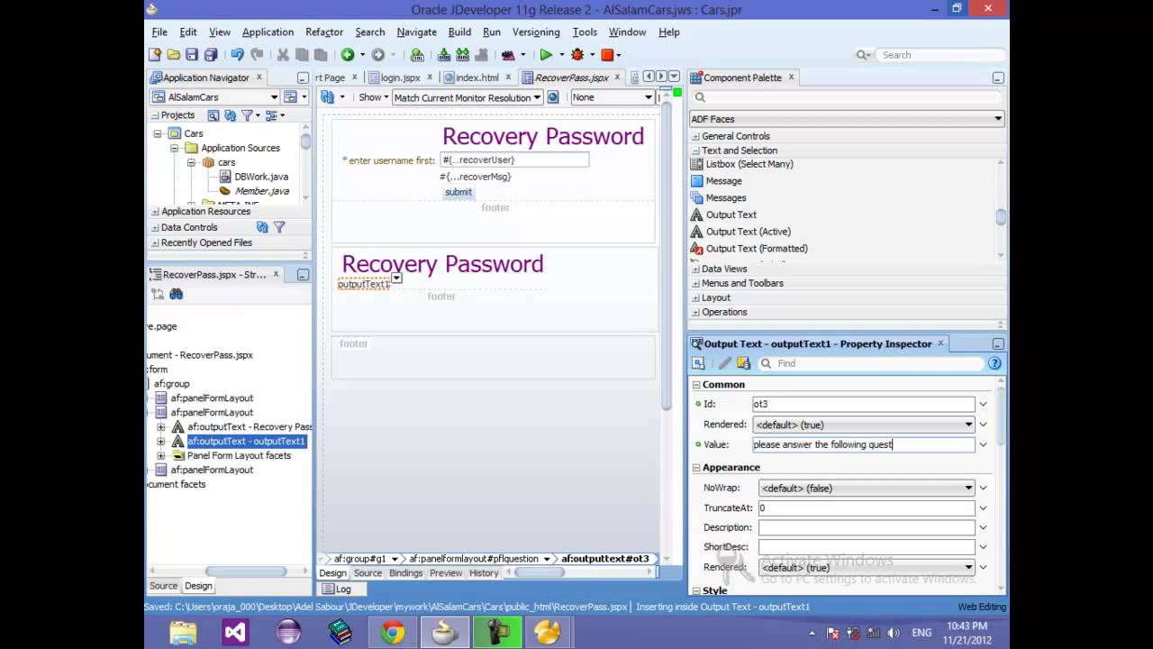 15 Design Interface of Recovery Password with Three panels and Change ...