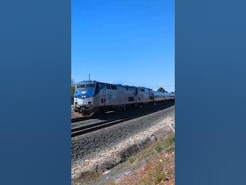 Amtrak Silver Star train P092 approaches Raleigh NC at the NC State Fairgrounds 4/6/2024 - YouTube